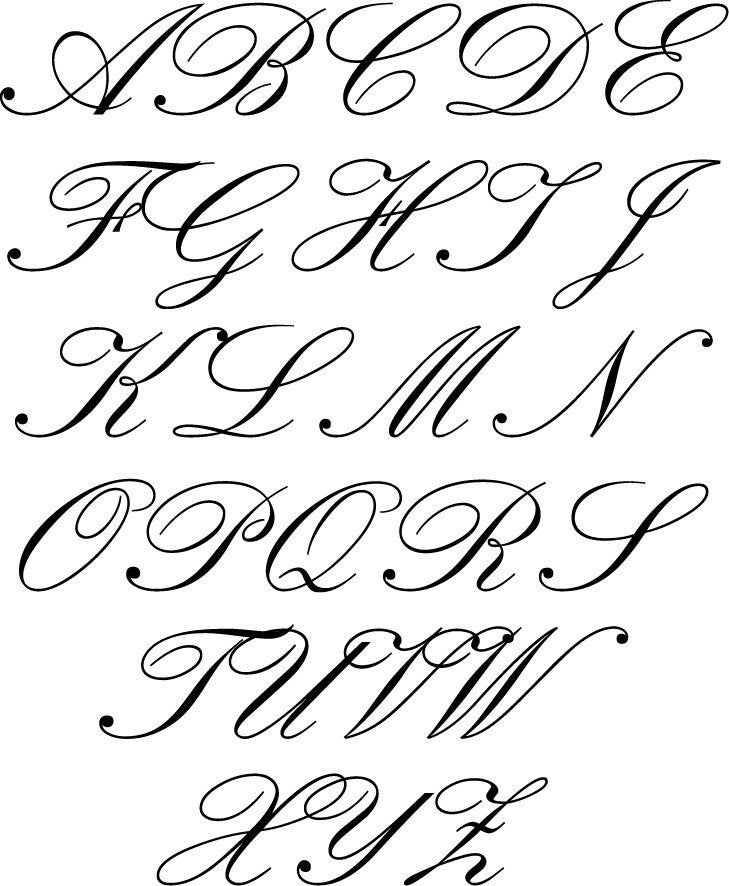 Cursive Amber Font - Etsy
