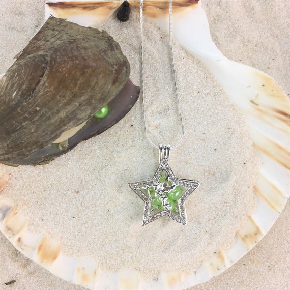 Tinkerbell Disney Cage Necklace & Pearl DIY Kit: Tinkerbell - Etsy