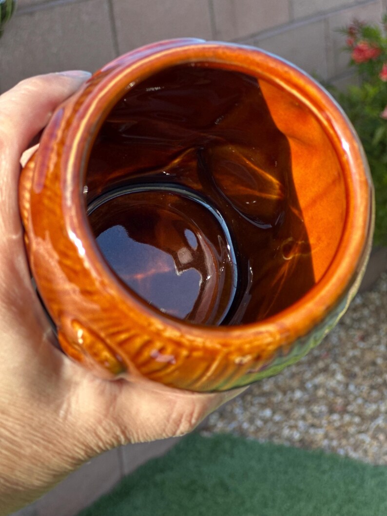 Vintage Collectible Bora Bora Head Hunter TIKI Mug Brown DW546 1980s ...