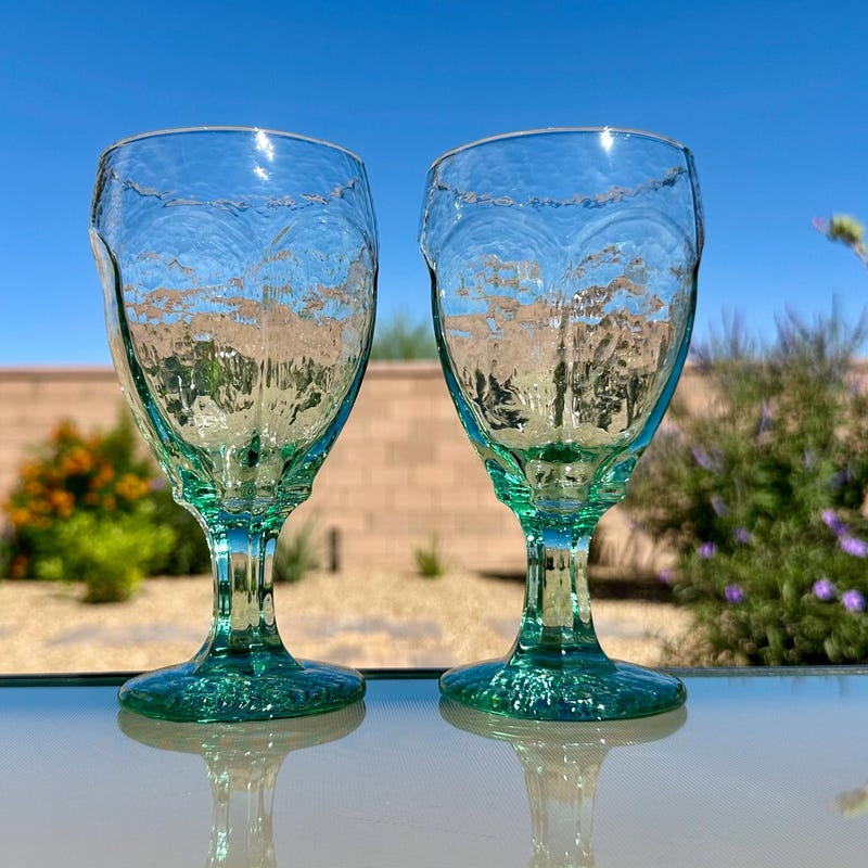 Chivalry Water Goblets - Etsy