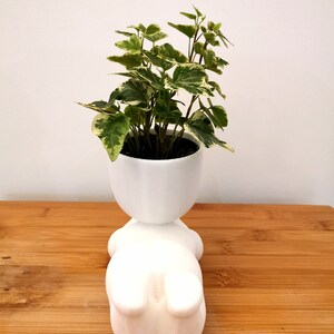 Fat Figure Planter | Planter | Desk Planter | Planter Pot | Gift ...
