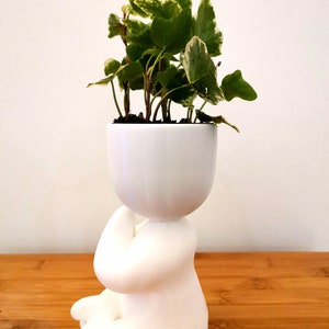 Fat Figure Planter | Planter | Desk Planter | Planter Pot | Gift ...