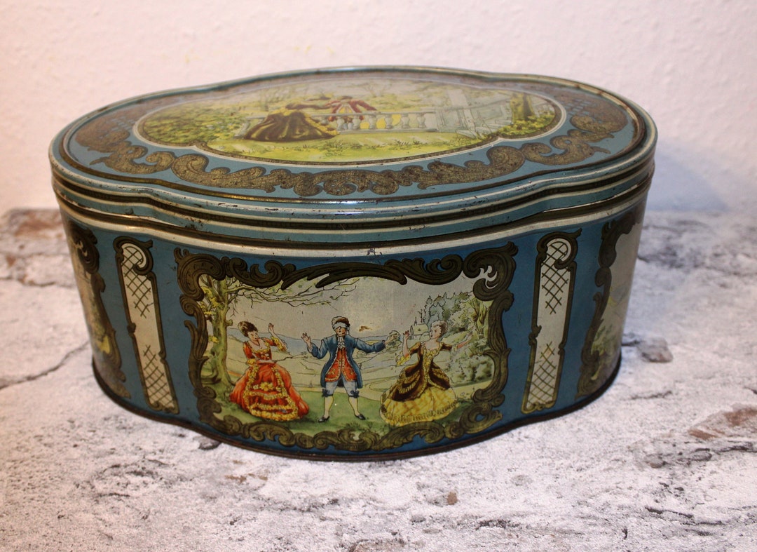Very Old and Large Tin Can Around 1900, Lutrina Sugar Factory ...