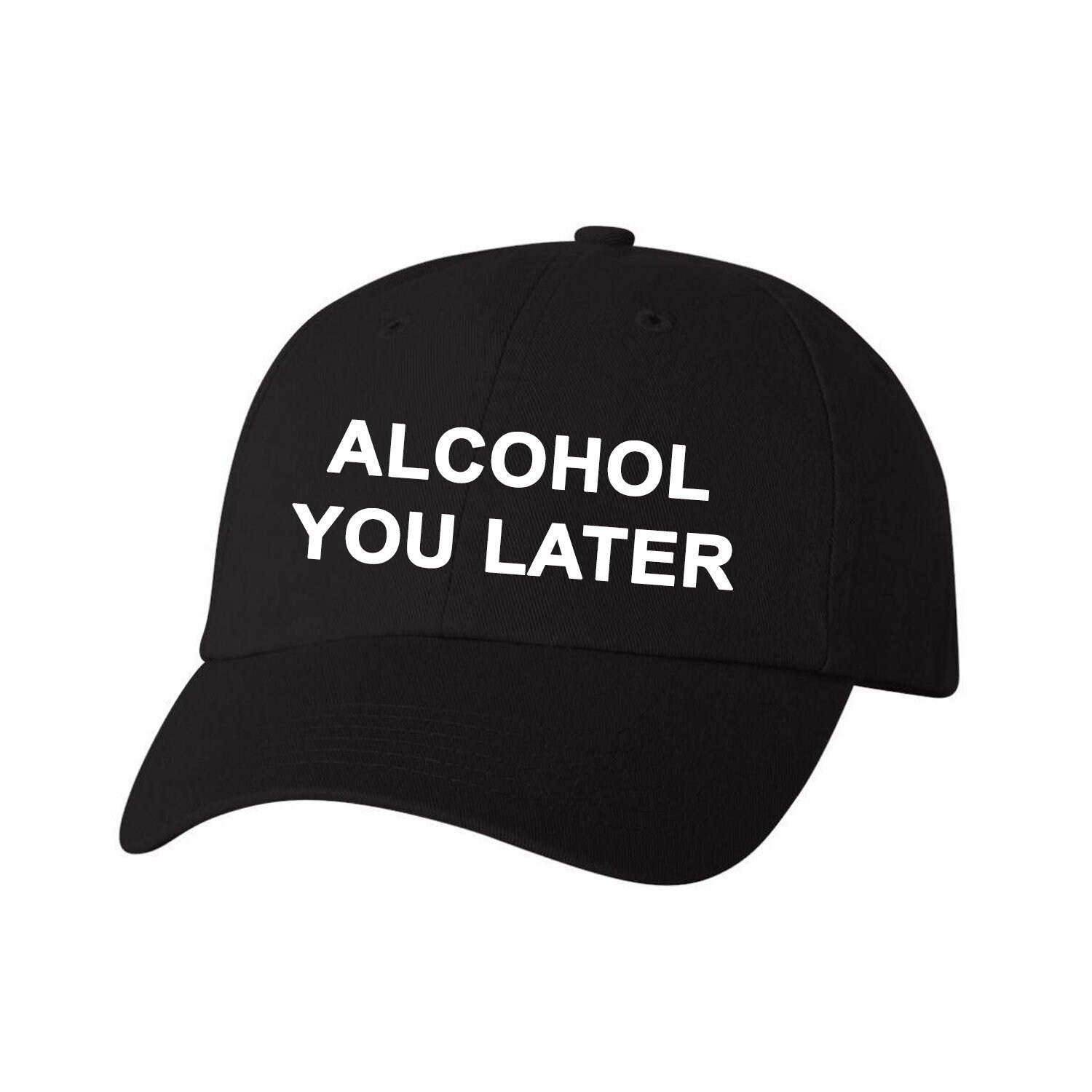 Alcohol You Later Hat Funny Sarcastic Drinking Cocktails Beer - Etsy