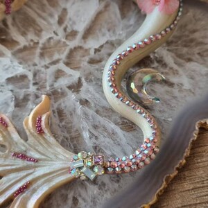 Pristine Luminary: the Ethereal Serpent of Translucent Agate Beauty ...