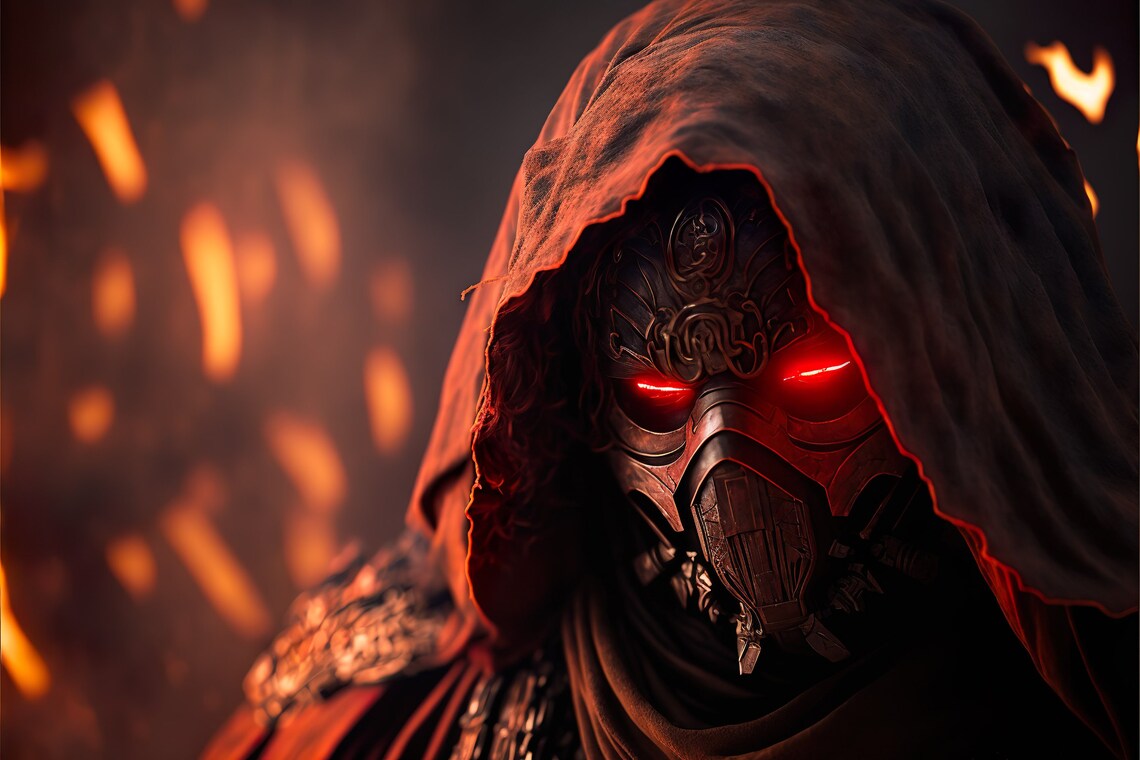 Darth Ruin Sci-fi Character RPG MMORPG Custom - Etsy