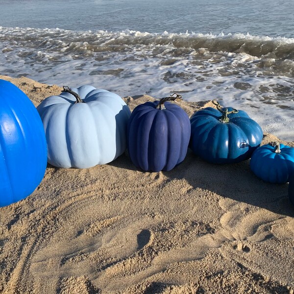 Coastal Pumpkins - Etsy