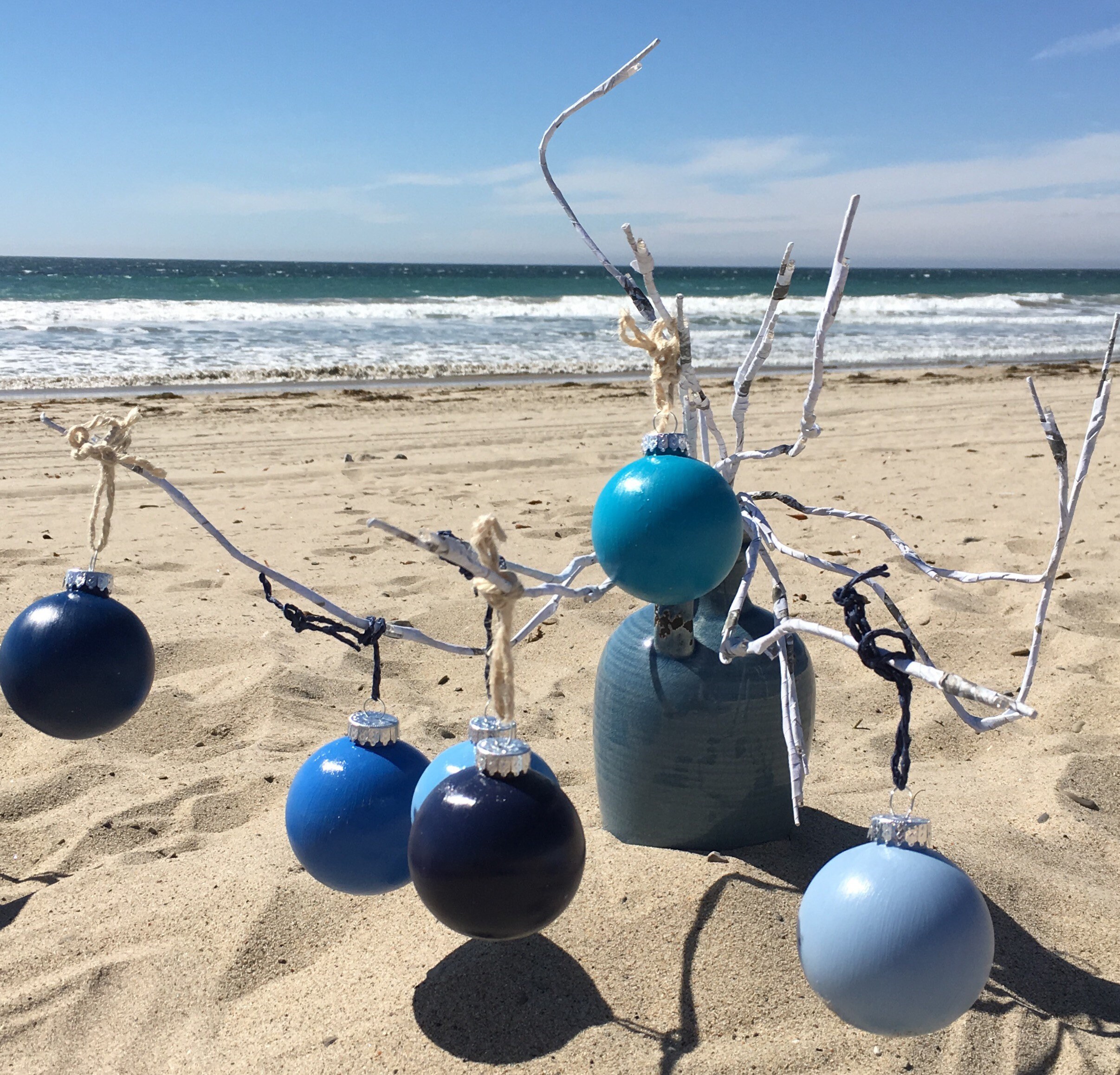 The Original Blue Beach Collection Nautical Blue Christmas - Etsy
