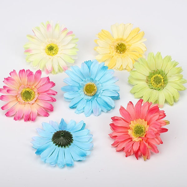 Silk Flower Heads - Etsy