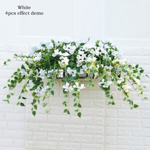 Artificial Flower Rose Rattan Balcony Decorated With Roses - Etsy