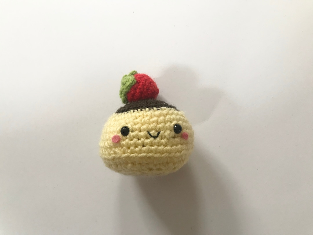 Crochet Pudding, Amigurumi Flan, Kawaii - Etsy