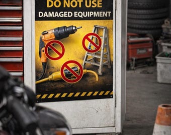 See a Hazard? Report It! – Near Miss & Hazard Reporting Safety Poster ...