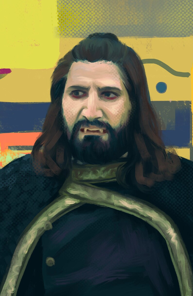 Nandor The Relentless A5 print | Etsy