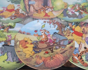 Winnie the Pooh Plates - Etsy