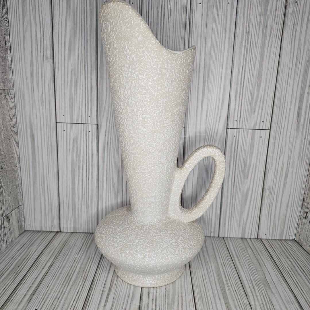 Art Pottery Mid Century Mod Californiamodern Ceramic Ewer/ Vase China ...