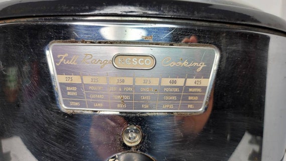 Kitchen & Dining Vintage 70s Nesco Full Range Cooking Electric Roaster ...