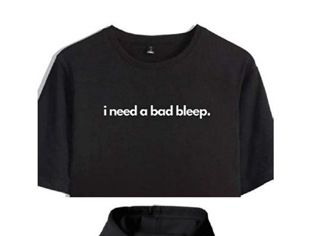 I Need a Bad Bleep. Vinyl Iron On - Etsy