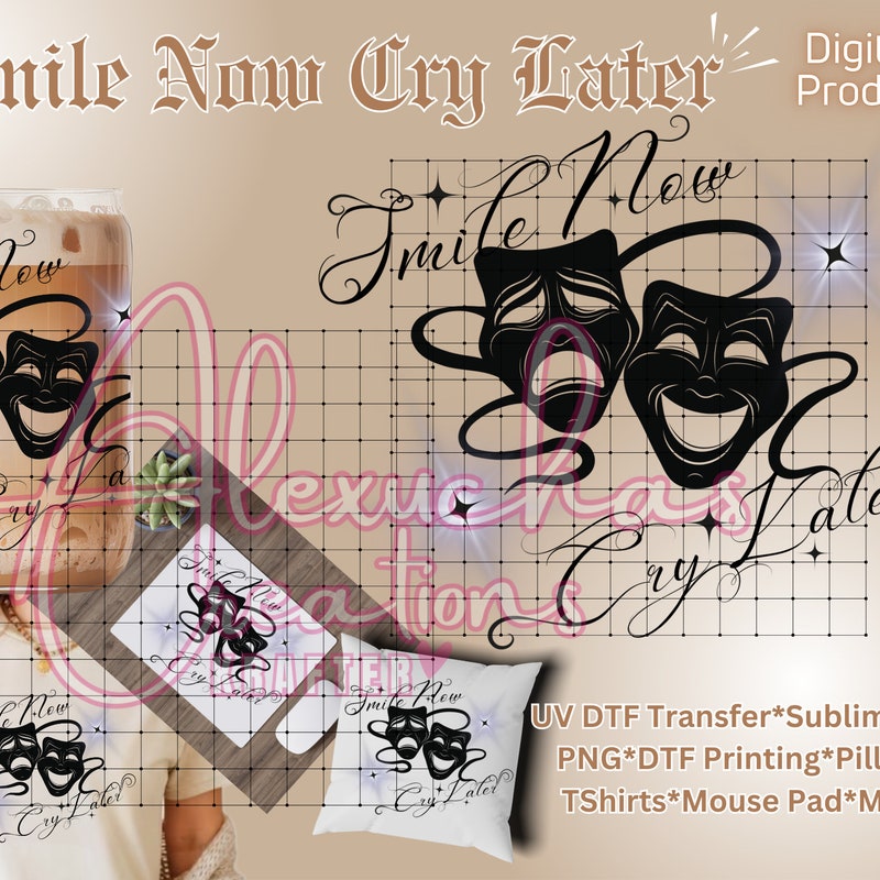 Smile Now Cry Later Drawings - Etsy