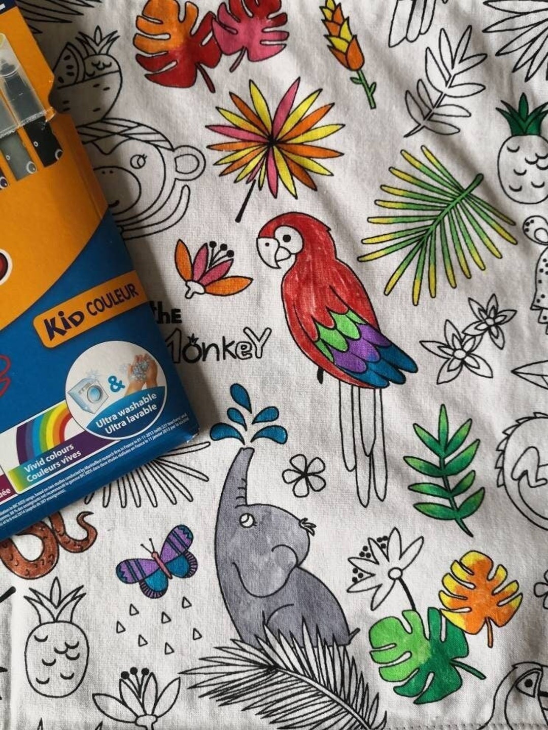 Washable Coloring-washable and Reusable Coloring Set-economical and ...