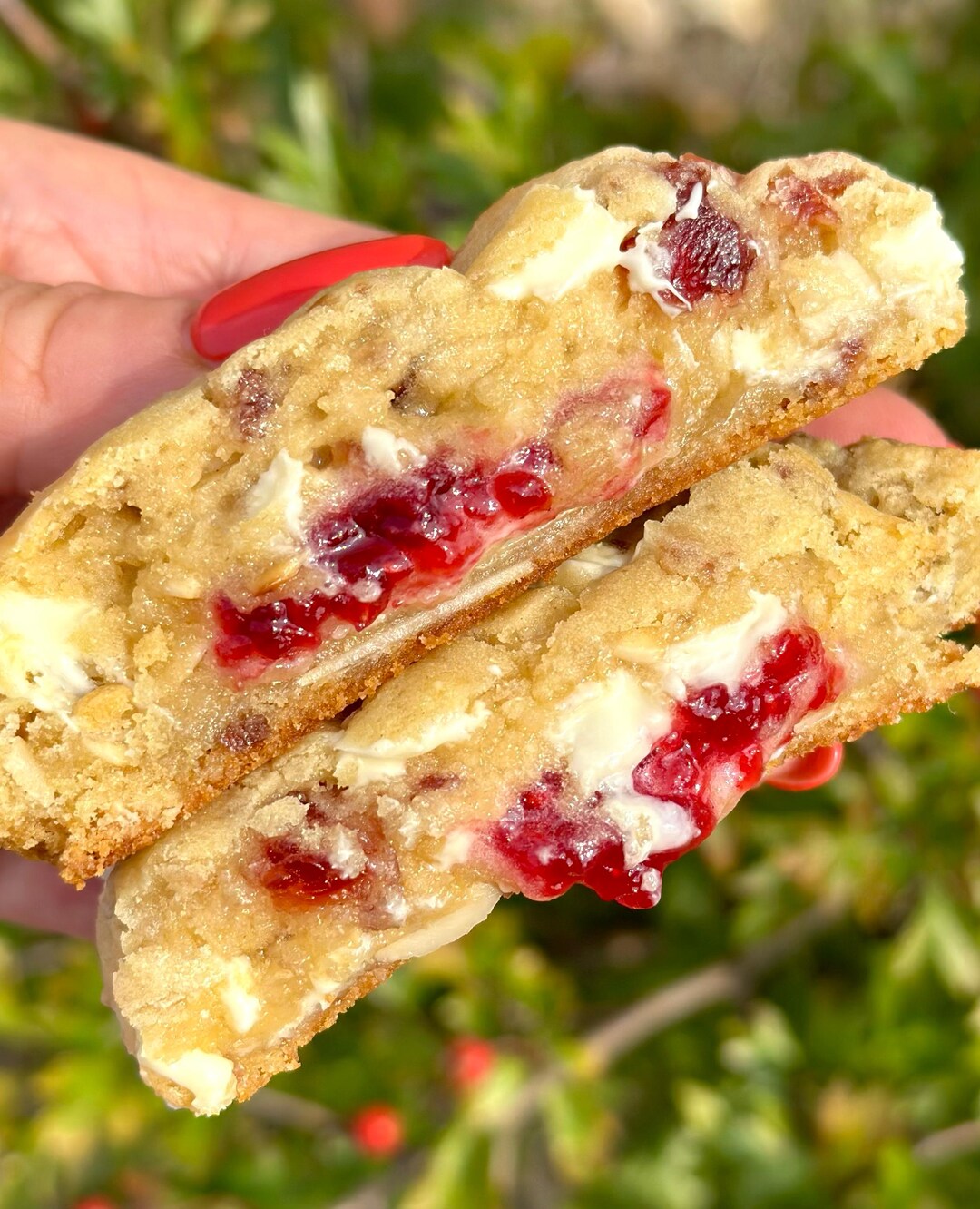 Almond Bakewell Cookies (box of 4) • Bakewell Cookies With White ...