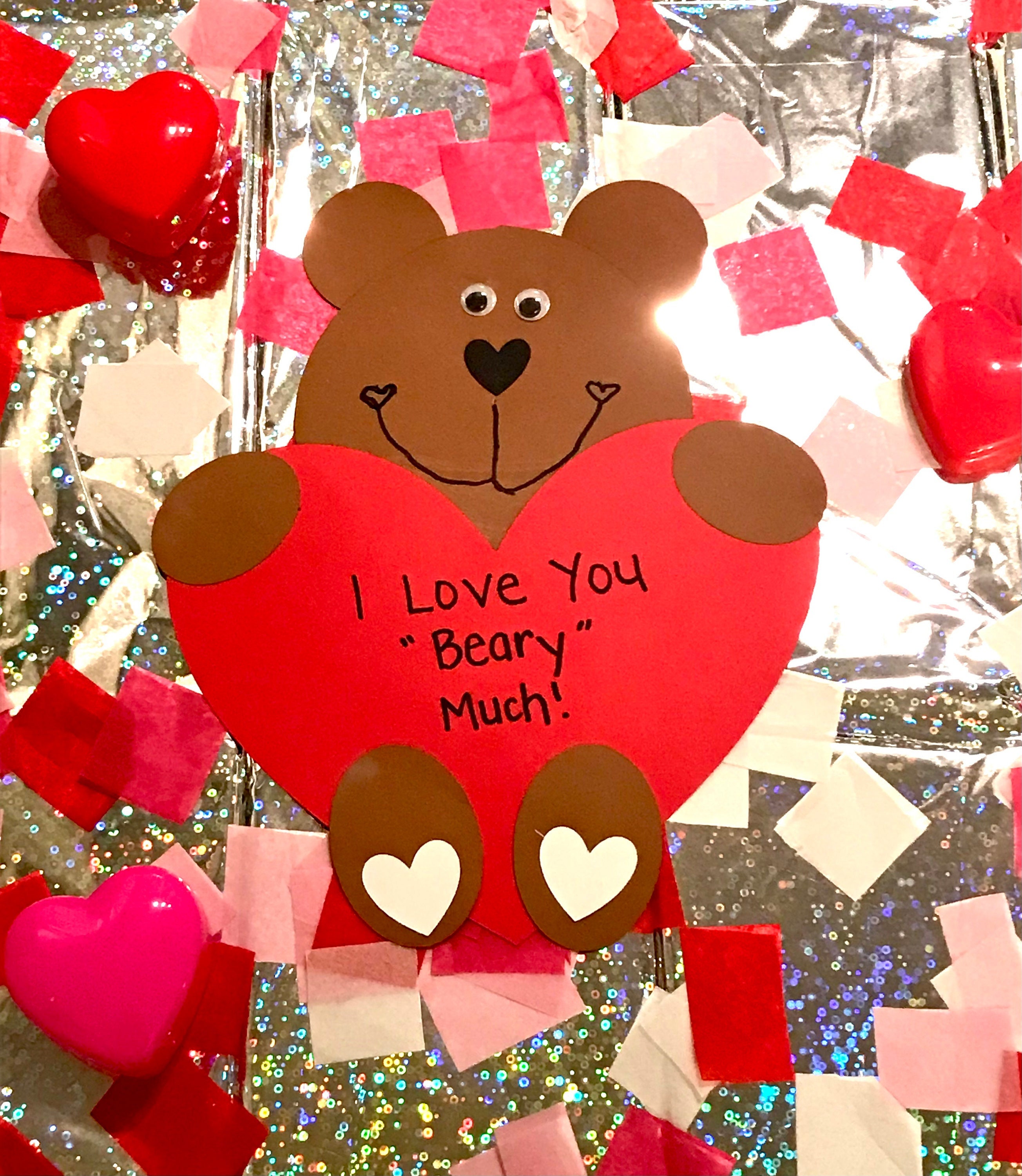 Precut Valentine Craft Kit, 15 Animal Crafts, Heart Craft for ...