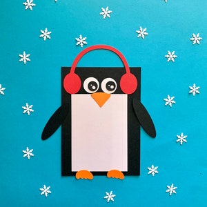 8 Penguin Shapes Craft, Winter Activity for Preschool Elementary Kid ...