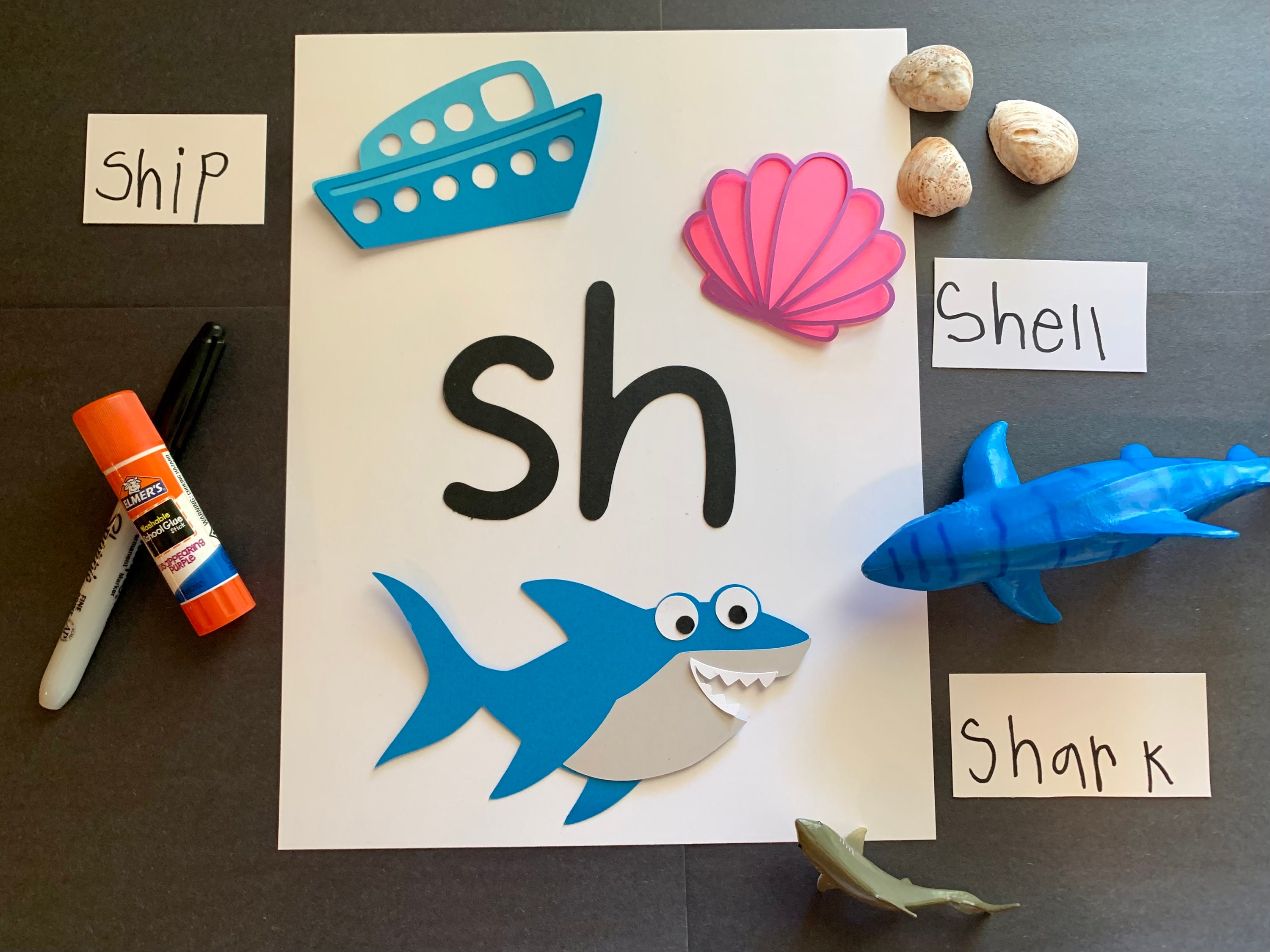 Precut Digraph Crafts for Kindergarten, 1st Grade, NO PREP - Etsy