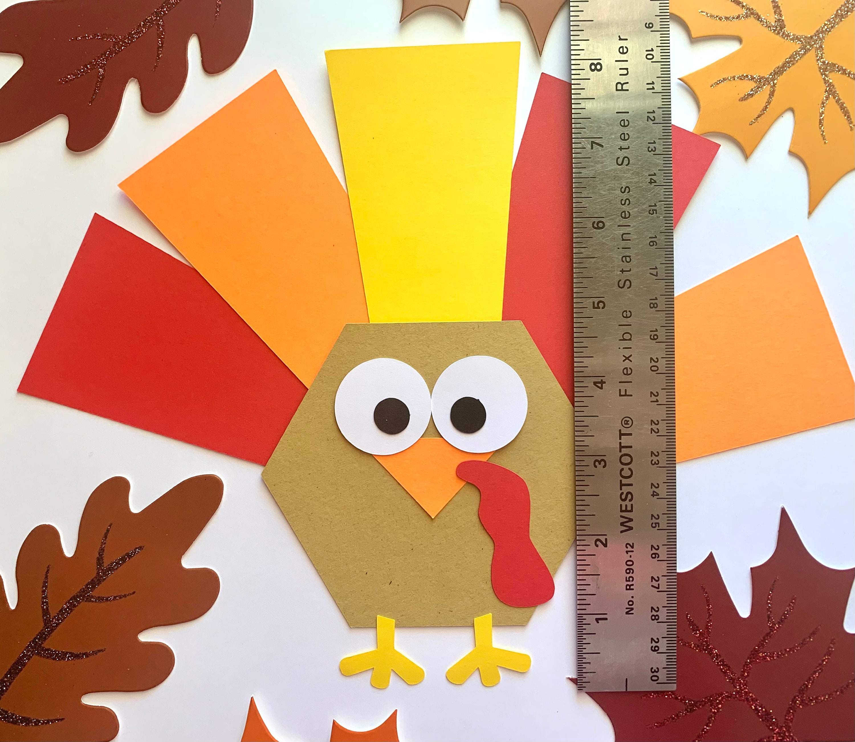 8 Turkey Shapes Craft for Kids, Preschool Elementary Thanksgiving ...