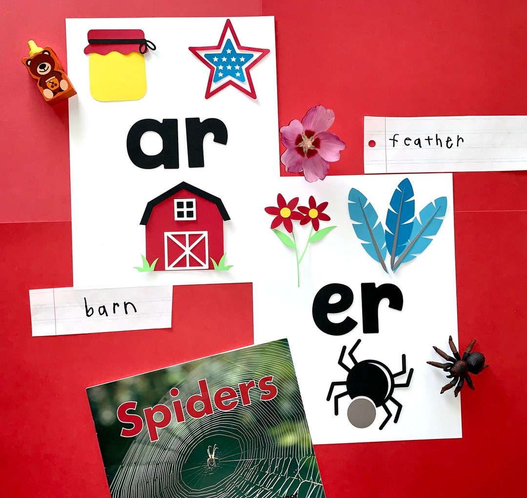 Precut Bossy R Crafts for Kids, Classroom Decor, Educational Activity ...