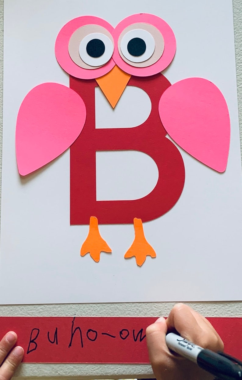 Spanish Letter Crafts for Kids Precut No Prep Espanol - Etsy