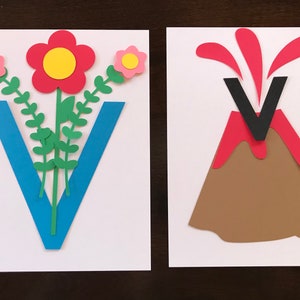 Precut Alphabet Craft Activity for Kids - Etsy