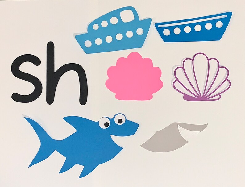 Precut Digraph Crafts for Kindergarten, 1st Grade, NO PREP - Etsy