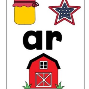 Precut Bossy R Crafts for Kids, Classroom Decor, Educational Activity ...