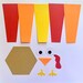 8 Turkey Shapes Craft for Kids, Preschool Elementary Thanksgiving ...