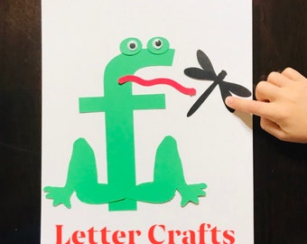 Precut Alphabet Craft Activity for Toddlers, Preschoolers and ...