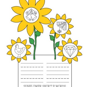 Fall Short Vowel Phonics Craft, Vowel Sounds Elementary Activity ...