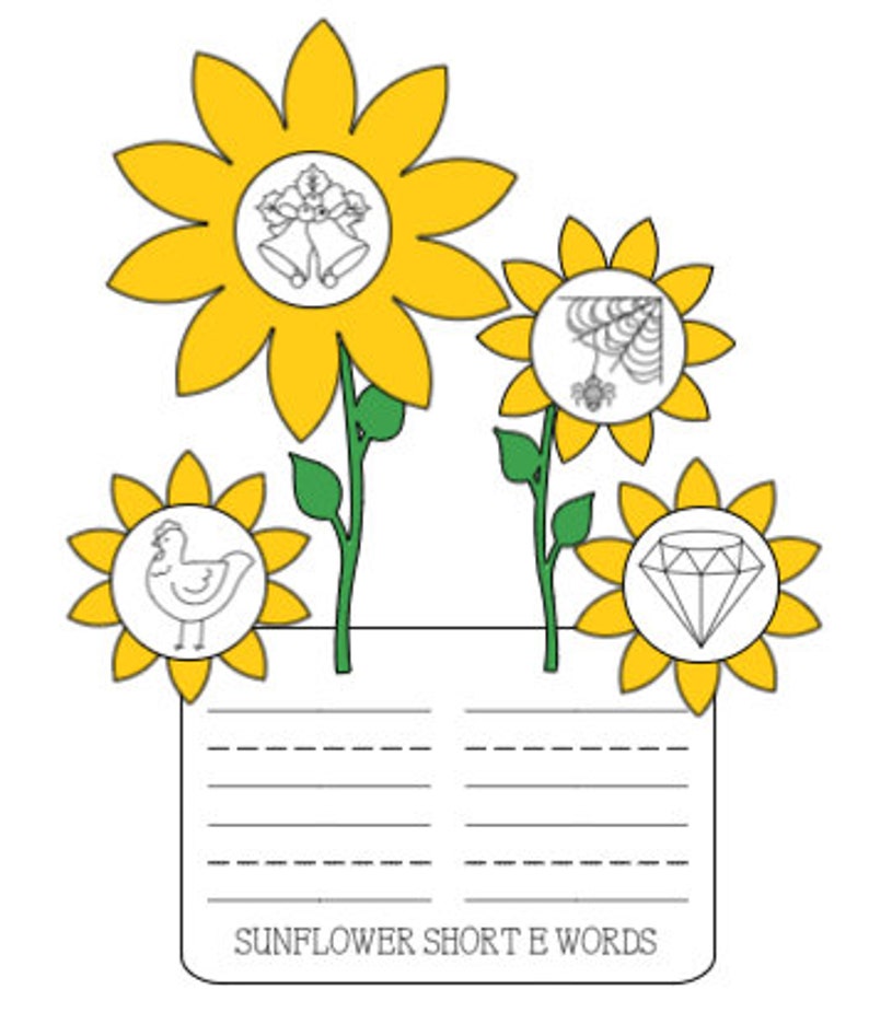 Fall Short Vowel Phonics Craft, Vowel Sounds Elementary Activity ...