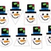 8 Snowmen Shapes Craft for Kids, Winter Activity for Preschool ...