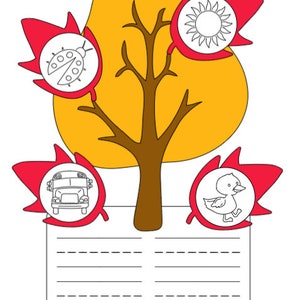 Fall Short Vowel Phonics Craft, Vowel Sounds Elementary Activity ...