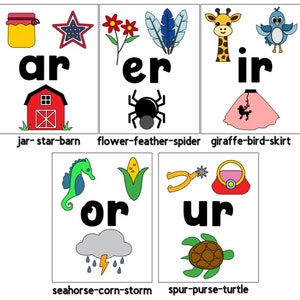 Precut Bossy R Crafts for Kids, Classroom Decor, Educational Activity ...