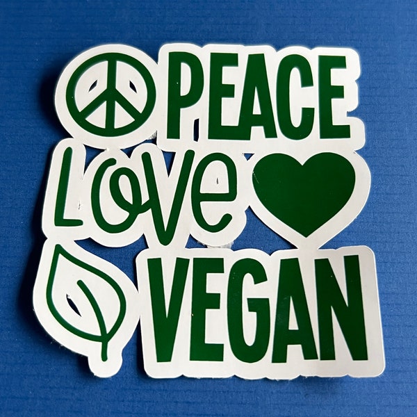 Vegan Decal - Etsy