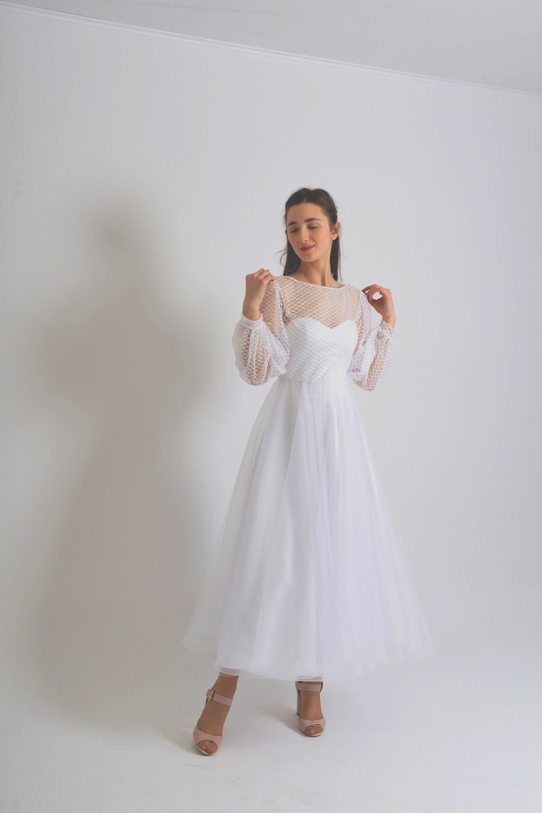 Tulle Wedding Overdress ,tulle Overlay Wedding Dress, Tulle Bridal Robe ...