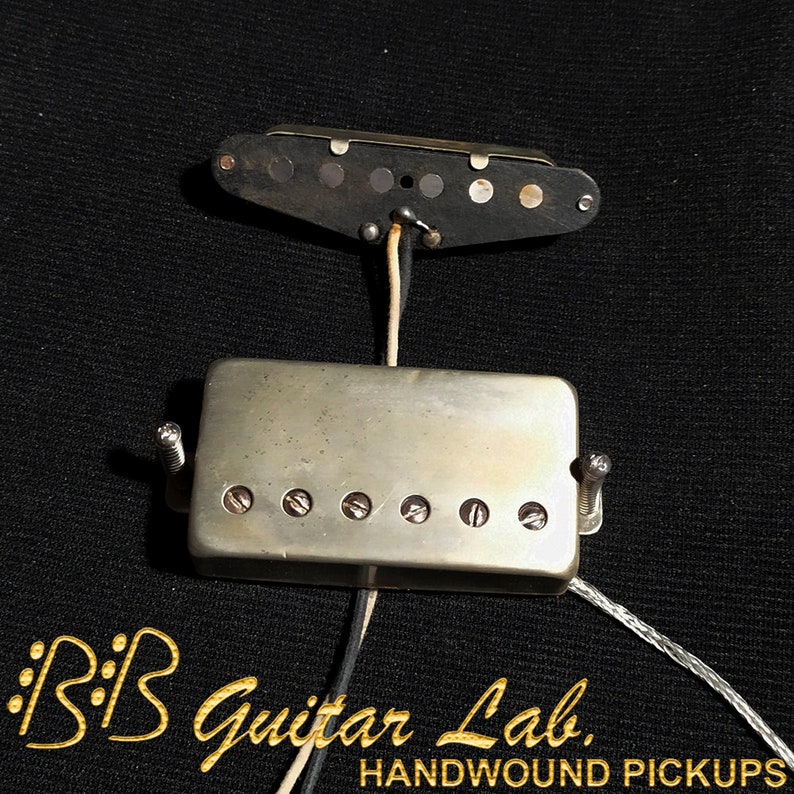 SET Telecaster Relic Pickups Humbucker + Single Coil . BB Guitar Lab ...