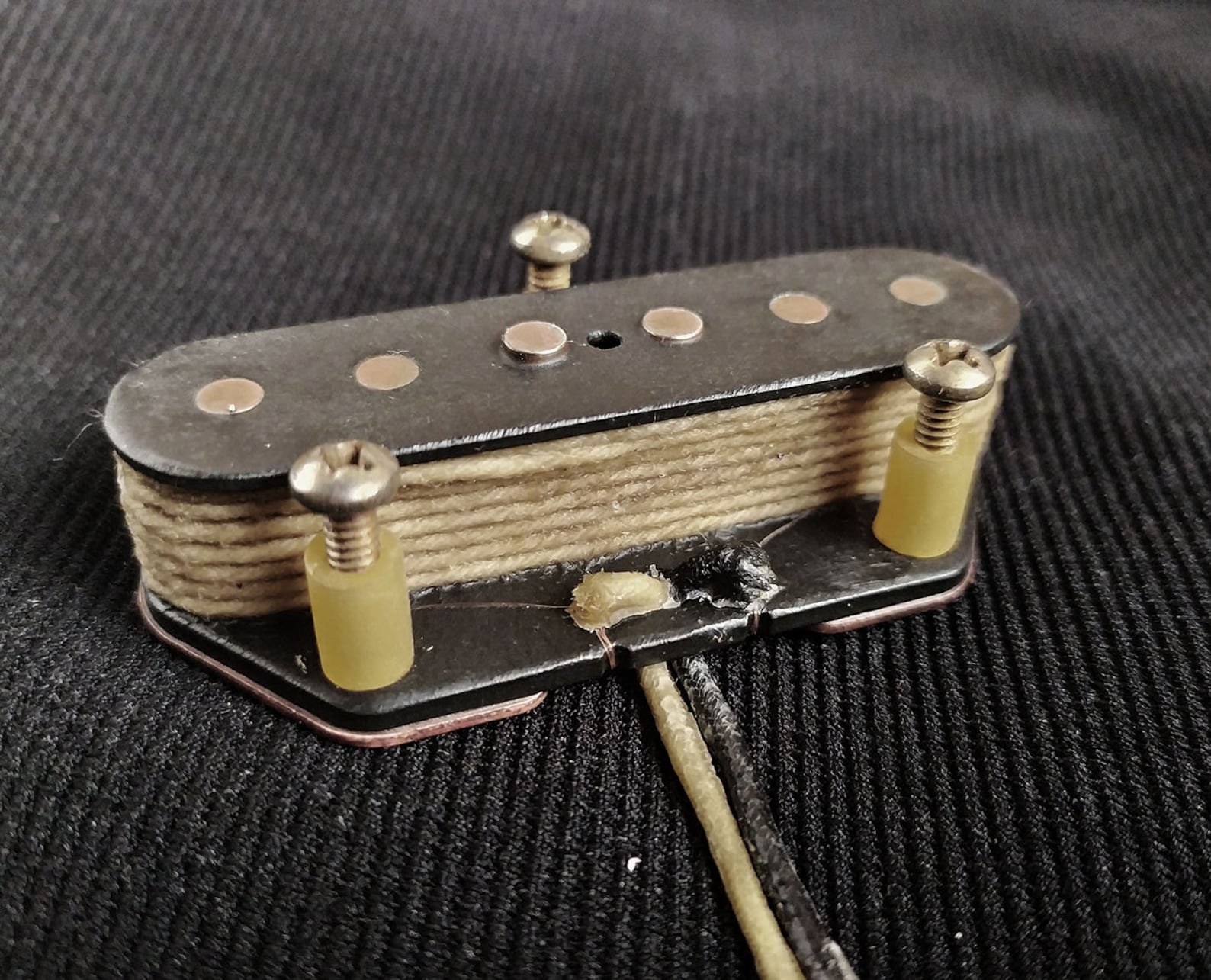 David Gilmour Telecaster ESQUIRE 1955 Bridge Relic Repro Handwound BB ...
