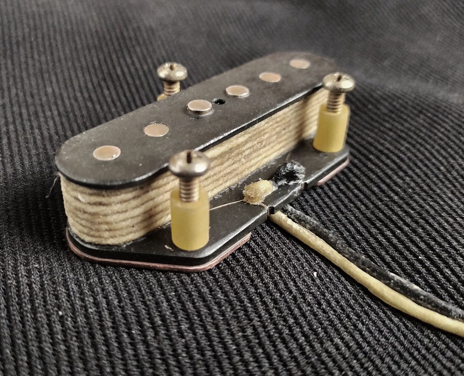 David Gilmour Telecaster ESQUIRE 1955 Bridge Relic Repro Handwound BB ...