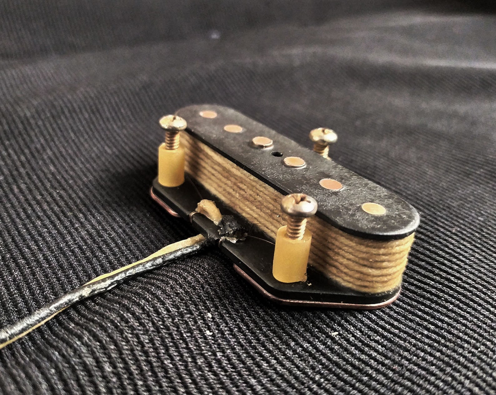 David Gilmour Telecaster ESQUIRE 1955 Bridge Relic Repro Handwound BB ...