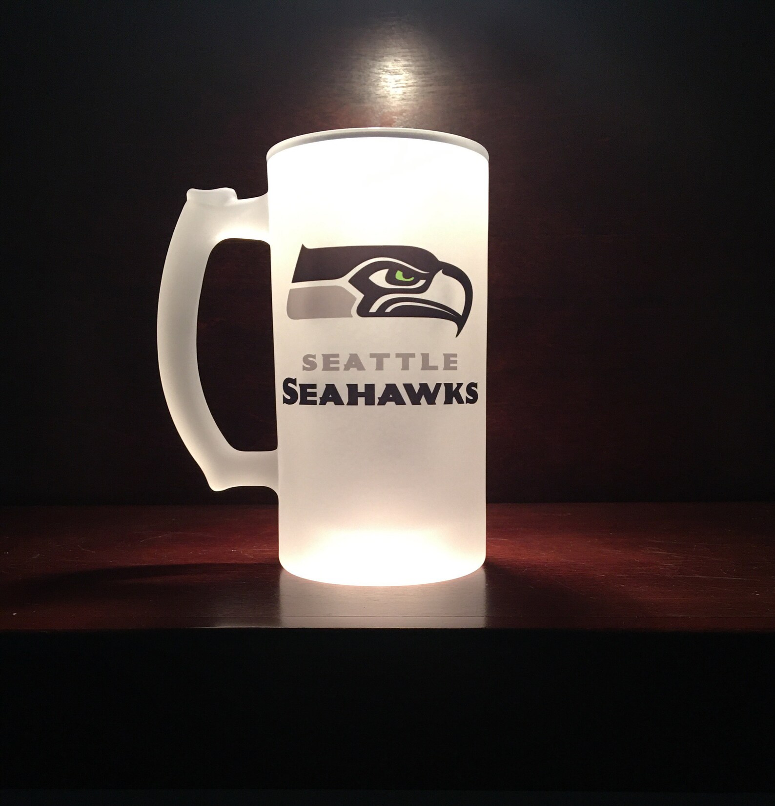Seattle Seahawks Frosted Mug 16 oz. Beer Stein | Etsy