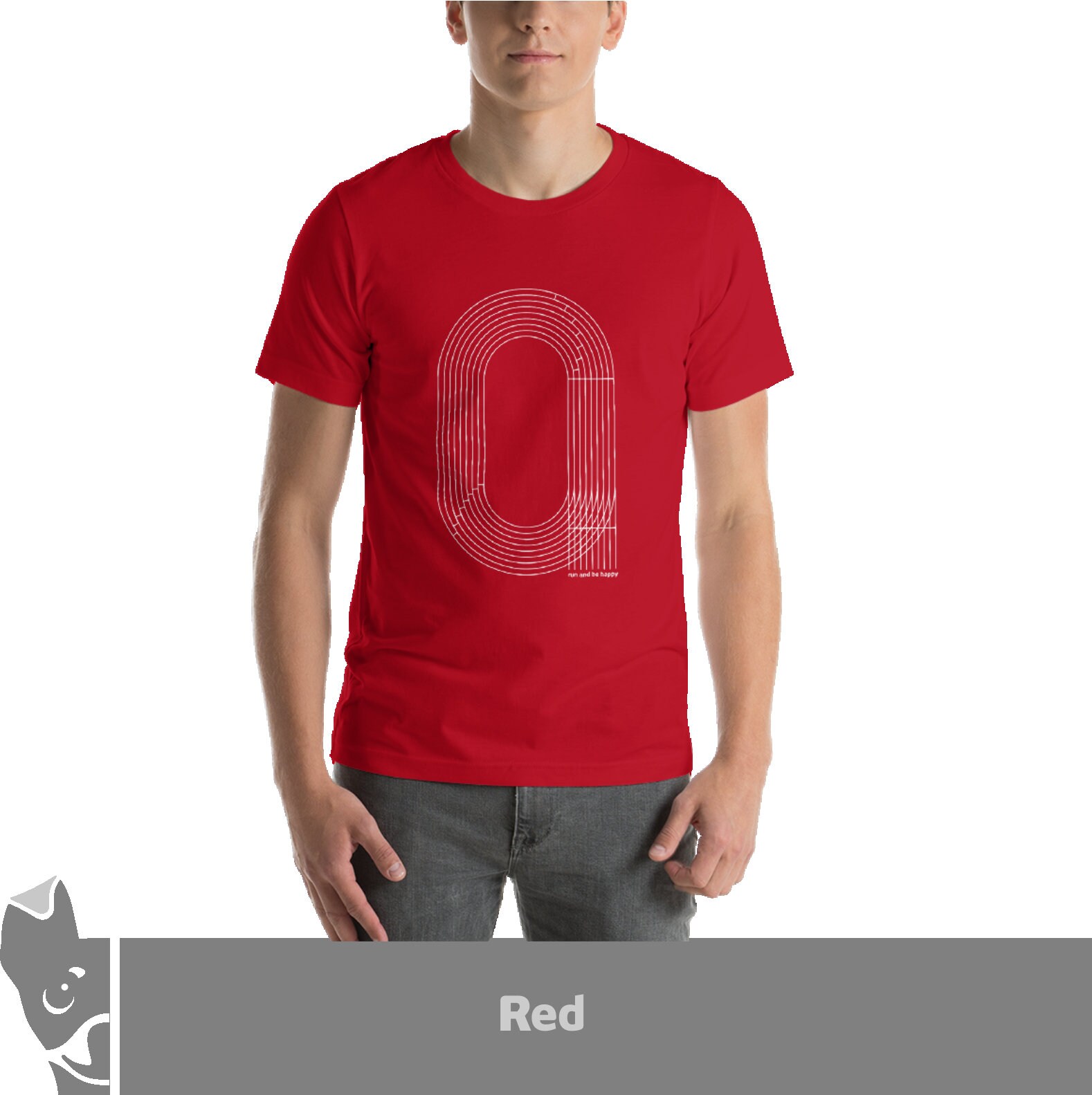 Run and Be Happy track and Field T-shirt/unisex - Etsy