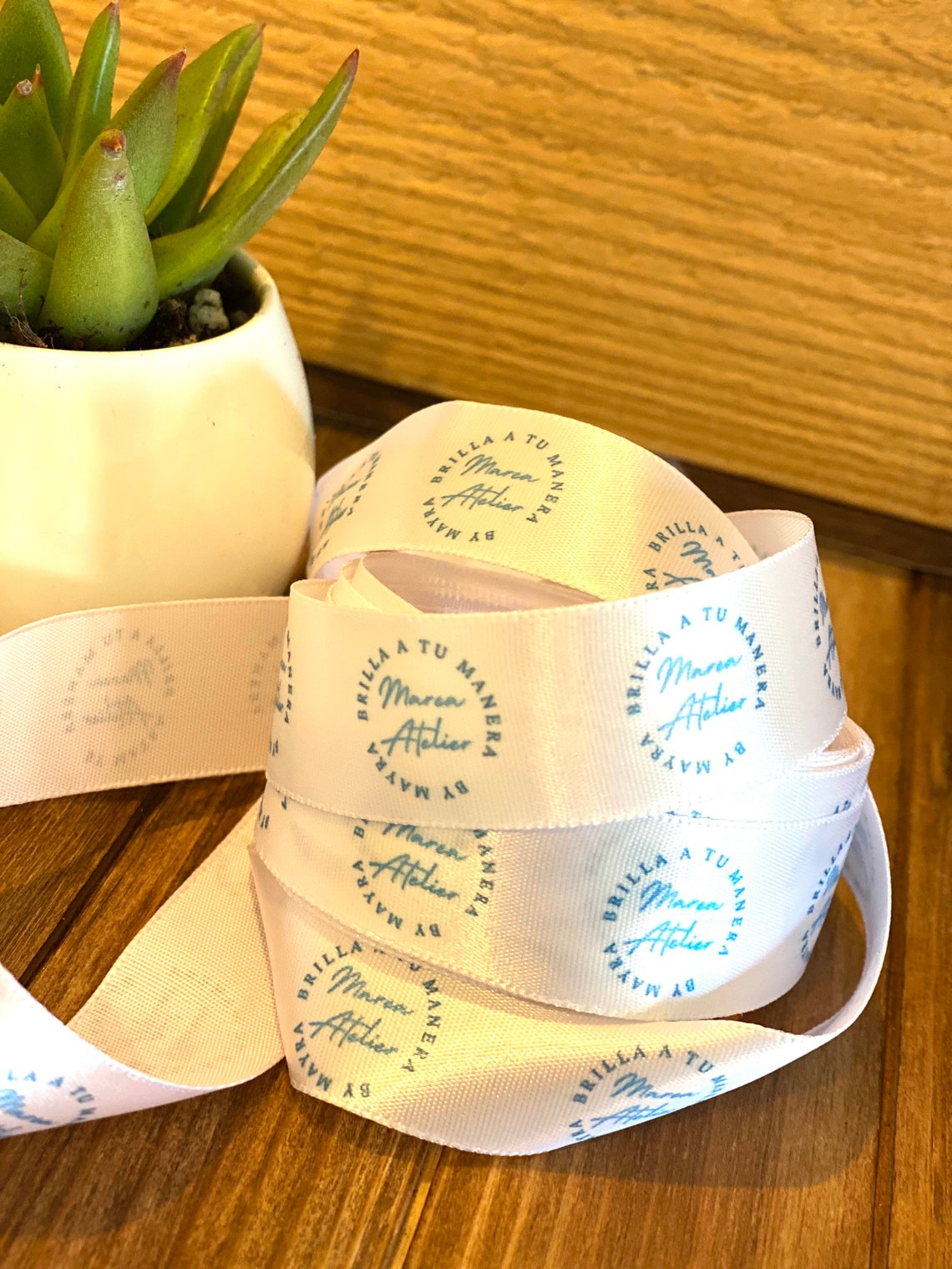 Personalized Ribbon for Gifts, Business Branded, Custom Printed Ribbon ...