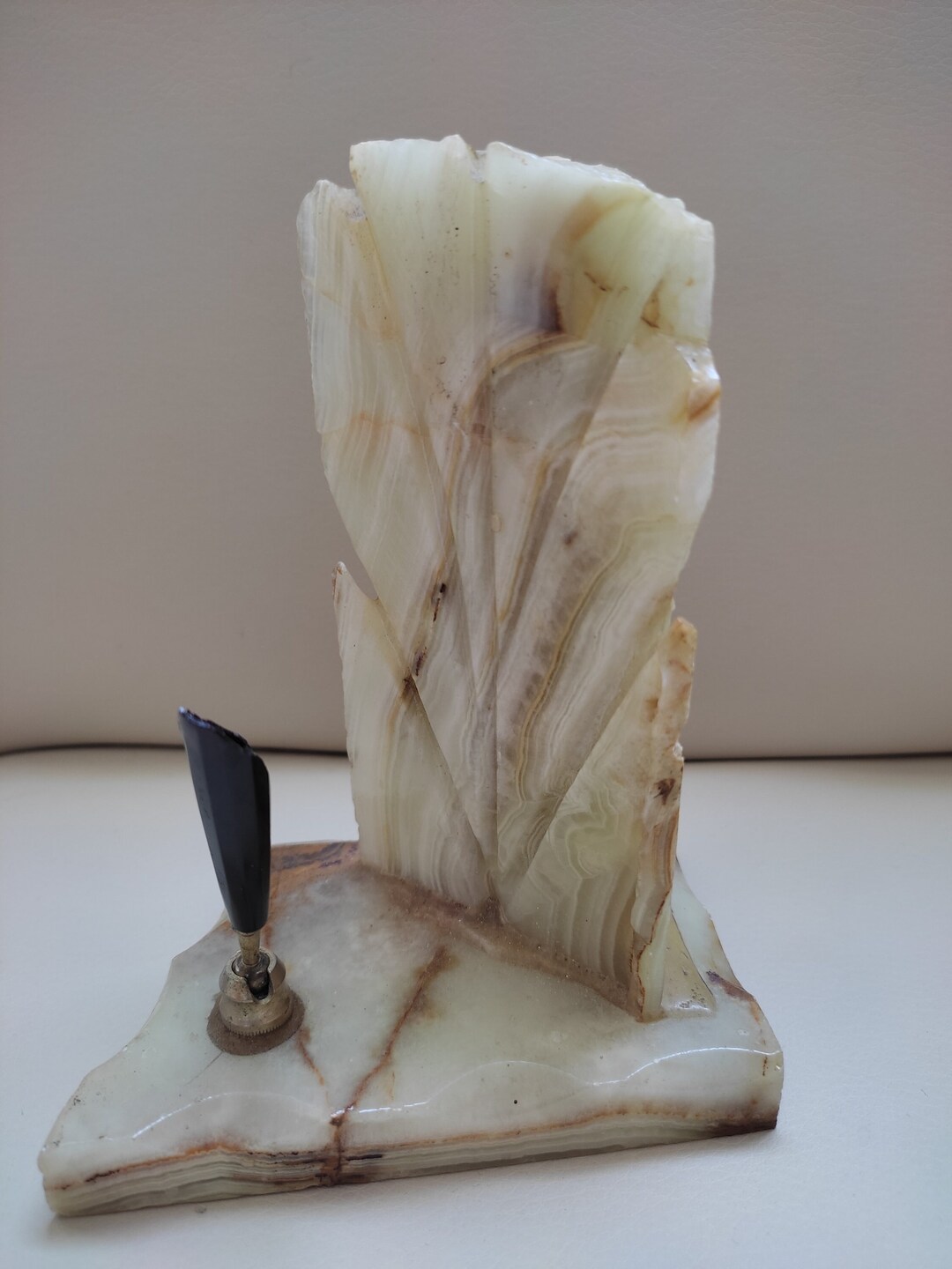 Vintage Marble Inkwell, Art Deco Inkstand Collectible Inkwell - Etsy